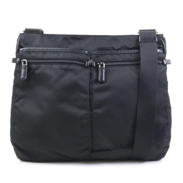 PRADA プラダ ショルダーバッグ ブラック 14054 ユニセックス【中古】 r10675i