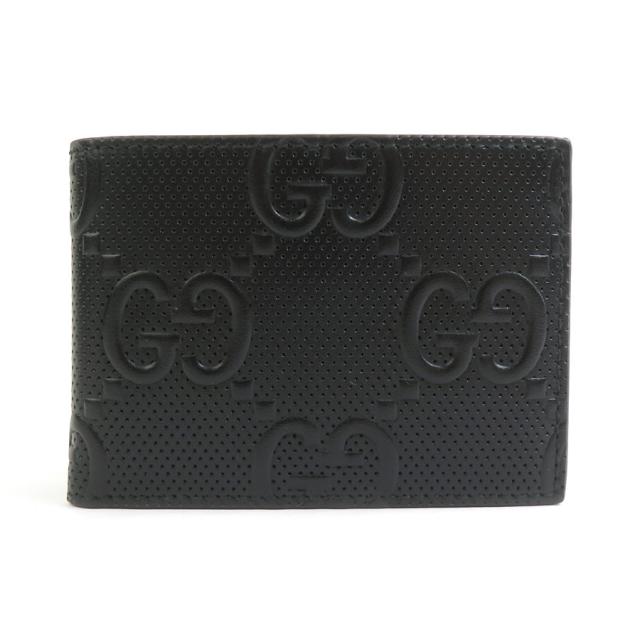 GUCCI グッチ 625559 札入れ ブラック 14054 メンズ【中古】 r10684a