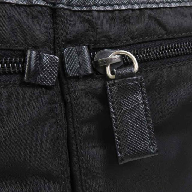 PRADA プラダ 斜め掛けショルダーバッグ ブラック 14054 メンズ【中古