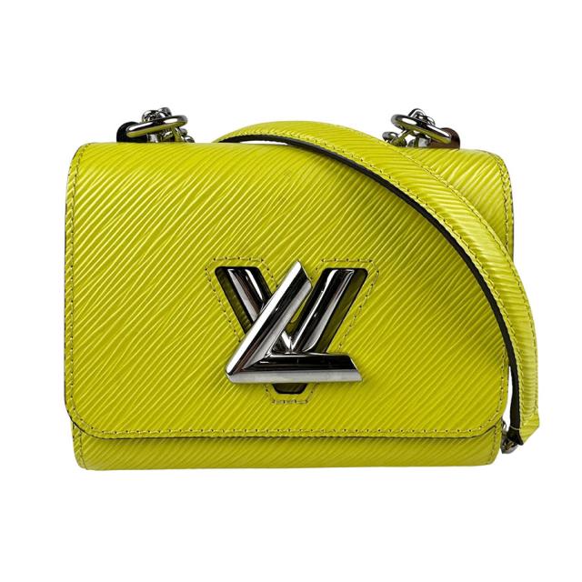 LOUIS VUITTON ルイ ヴィトン ツイストMINI M56119 ショルダーバッグ イエロー 14063 レディース【中古】 z6115