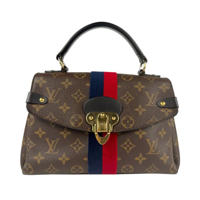 LOUIS VUITTON ルイ ヴィトン ジョルジュBB M43867 ショルダーバッグ ハンドバッグ ブラウン 14057 レディース【中古】 z6143