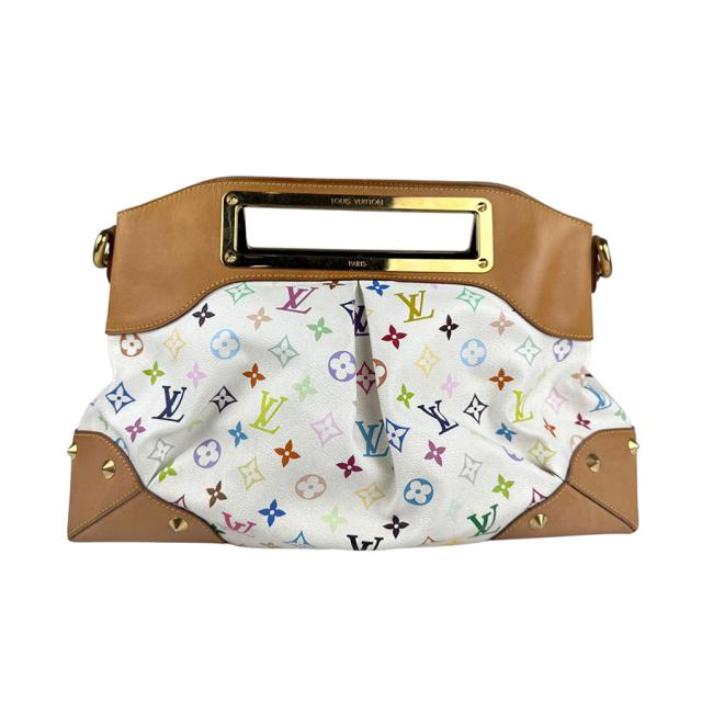 LOUIS VUITTON ルイ ヴィトン ジュディGM モノグラムマルチカラー M40253 ハンドバッグ ショルダーバッグ ブロン 14056 レディース【中古】 z6155