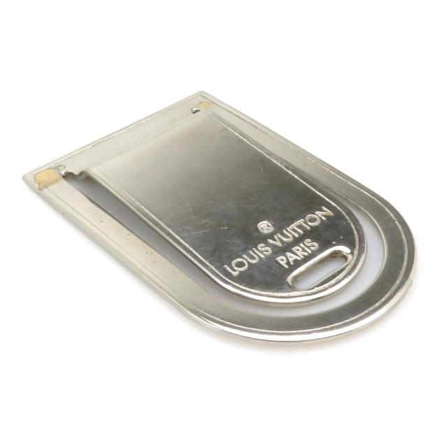 LOUIS VUITTON ルイ ヴィトン パンス ア ビエ ポルトアドレス M64691 マネークリップ シルバー 14069 ユニセックス【中古】 h31375