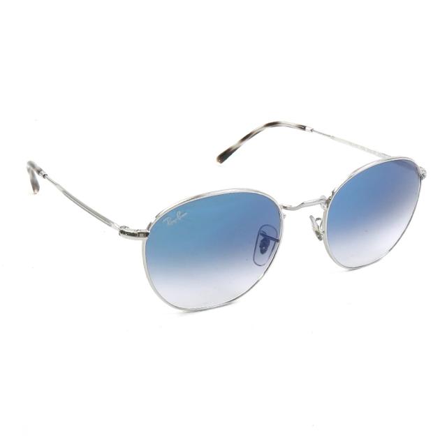 Ray-Ban レイバン サングラス シルバー×ブルー 14069 メンズ【中古】 56273a