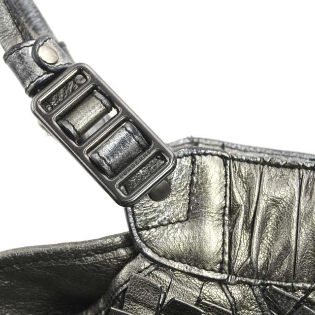 BURBERRY バーバリー ショルダーバッグ メタリックグレー 14055 メンズ