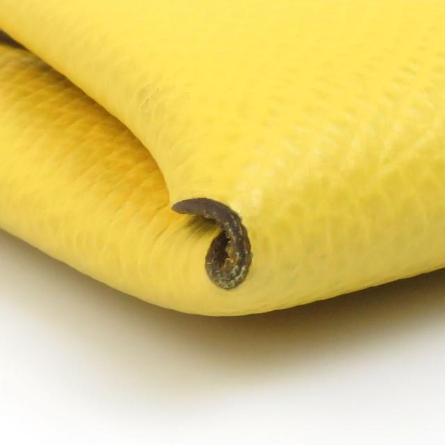 HERMES エルメス バスティア コインケース イエロー 14063 ユニ