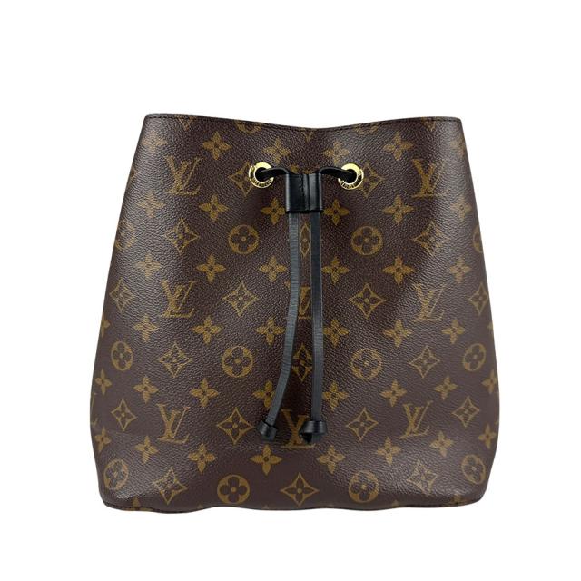 LOUIS VUITTON ルイ ヴィトン ネオノエ モノグラム M44020 ショルダーバッグ ブラウン/ブラック 14057 レディース【中古】 z6439