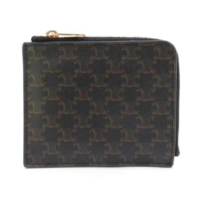 CELINE セリーヌ トリオンフ ケース ブラック 14054 ユニセックス【中古】 h31426k