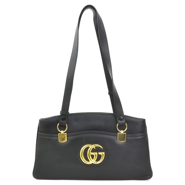 GUCCI グッチ GGマーモント 550130 ショルダーバッグ ブラック 14054 レディース【中古】 e60771a