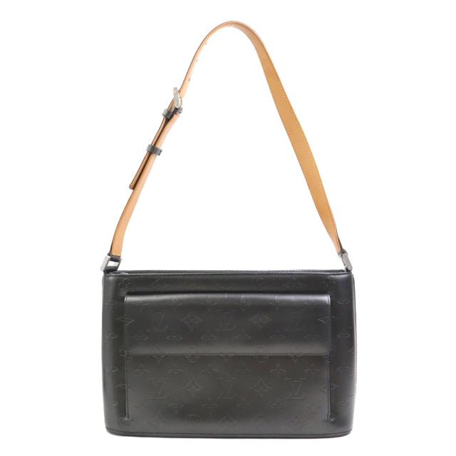 LOUIS VUITTON ルイ ヴィトン アルストン モノグラムマット M55122 ショルダーバッグ グレーブラック 14054 レディース【中古】 e60775g