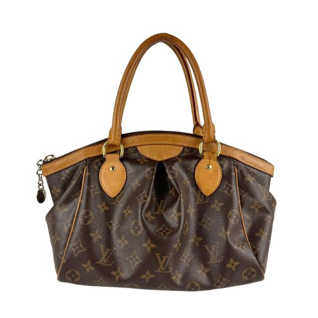 LOUIS VUITTON ルイ ヴィトン ティヴォリPM M40143 ハンドバッグ ブラウン 14057 レディース【中古】 z6499