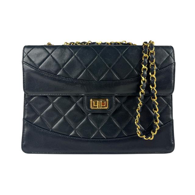 CHANEL シャネル ショルダーバッグ ブラック 14054 レディース【中古】 z6511