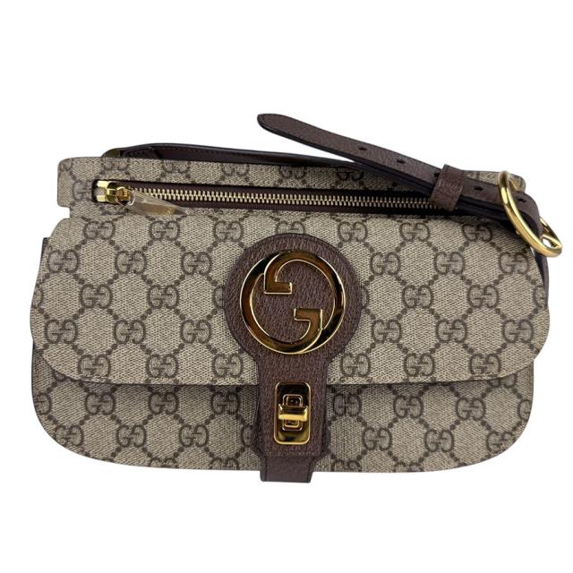 GUCCI グッチ ブロンディ 718154 ウエストバッグ ベルトバッグ ブラウン 14057 ユニセックス【中古】 z6599