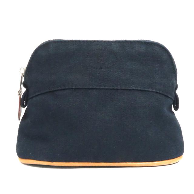 HERMES エルメス ボリードポーチ ミニミニ ポーチ ブラック 14054 レディース【中古】 e60837g