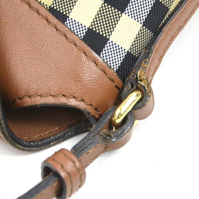 BURBERRY バーバリー ショルダーバッグ ブラウン×ベージュ 14057