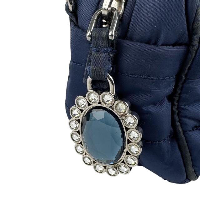 MIUMIU ミュウミュウ ショルダーバッグ ネイビー 14066 レディース