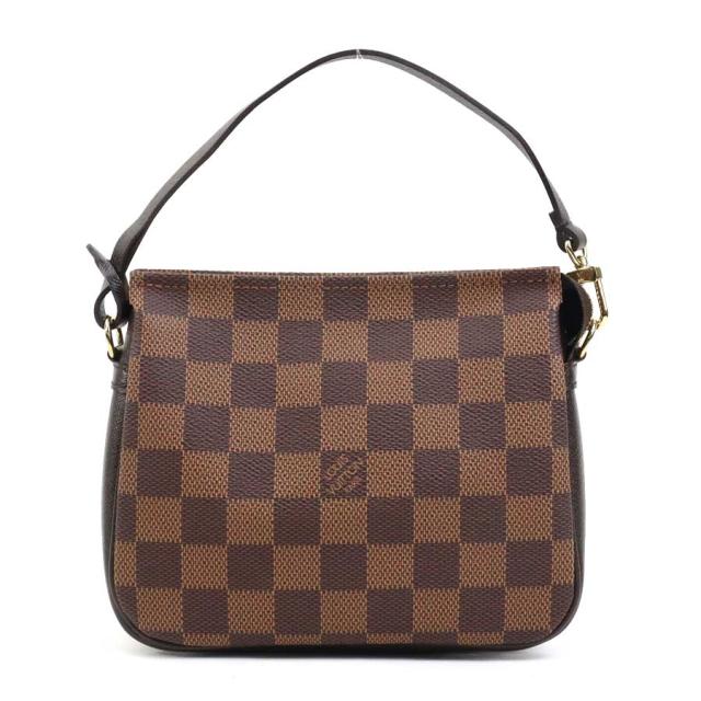 LOUIS VUITTON ルイ ヴィトン トゥルース メイクアップ N51982 ハンドバッグ アクセサリーポーチ エベヌ 14057 レディース【中古】 r10767a