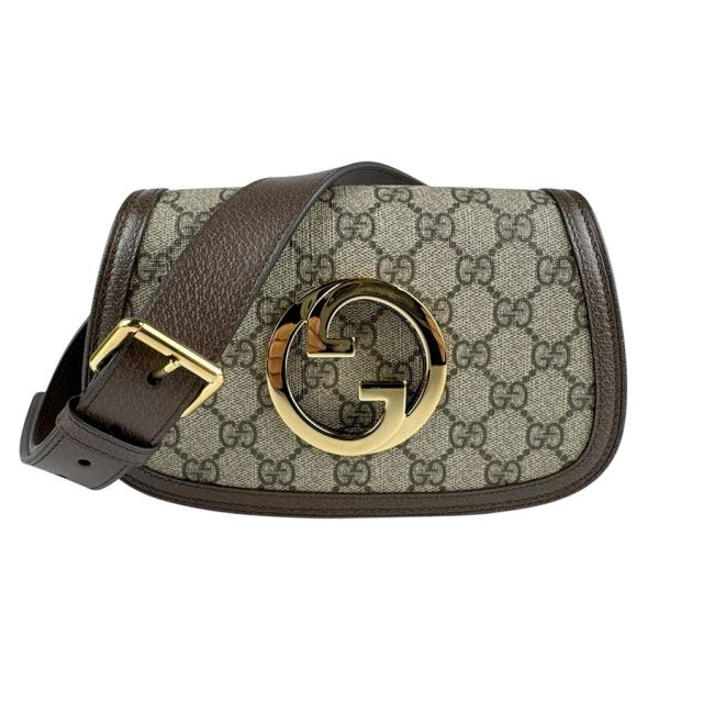 GUCCI グッチ ブロンディ 703807 ウエストバッグ ベルトバッグ ブラウン 14057 メンズ【中古】 z6932