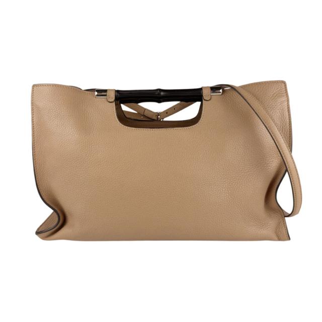 GUCCI グッチ 370829 ハンドバッグ ショルダーバッグ ベージュ 14059 レディース【中古】 z6975