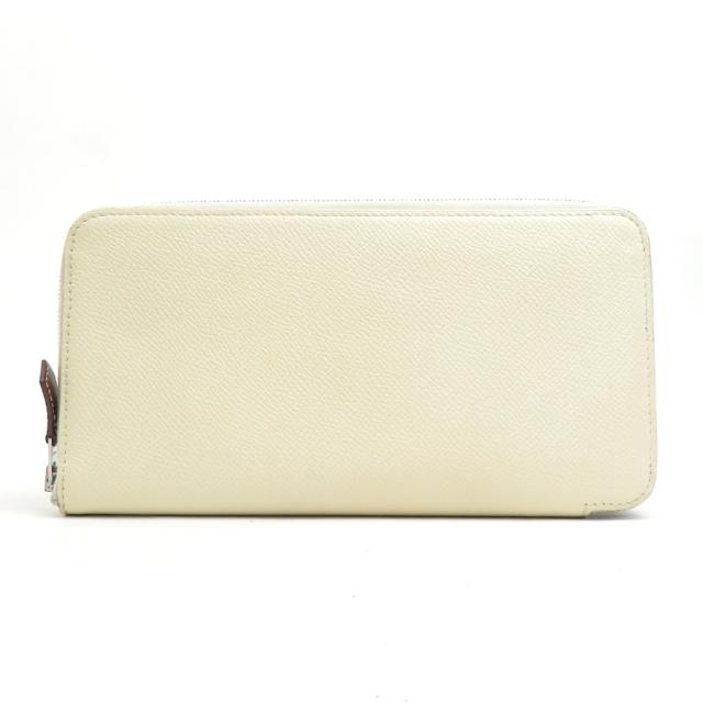 HERMES エルメス アザップロング シルクイン ラウンドファスナー長財布 推定ナタ 14056 ユニセックス【中古】 r10796a