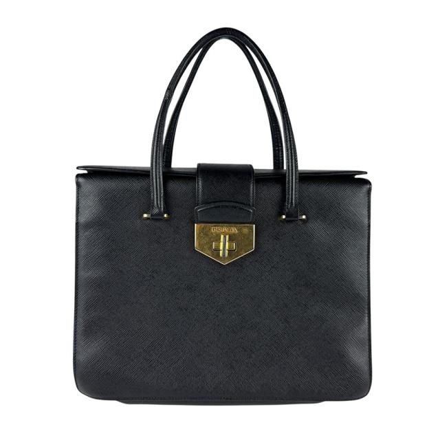 PRADA プラダ ハンドバッグ ブラック 14054 レディース【中古】 z7049