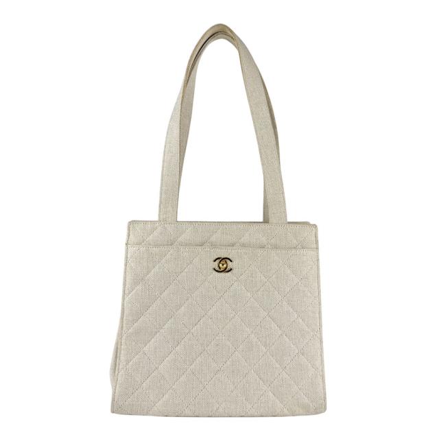 CHANEL シャネル ハンドバッグ ベージュ 14059 レディース【中古】 z7052