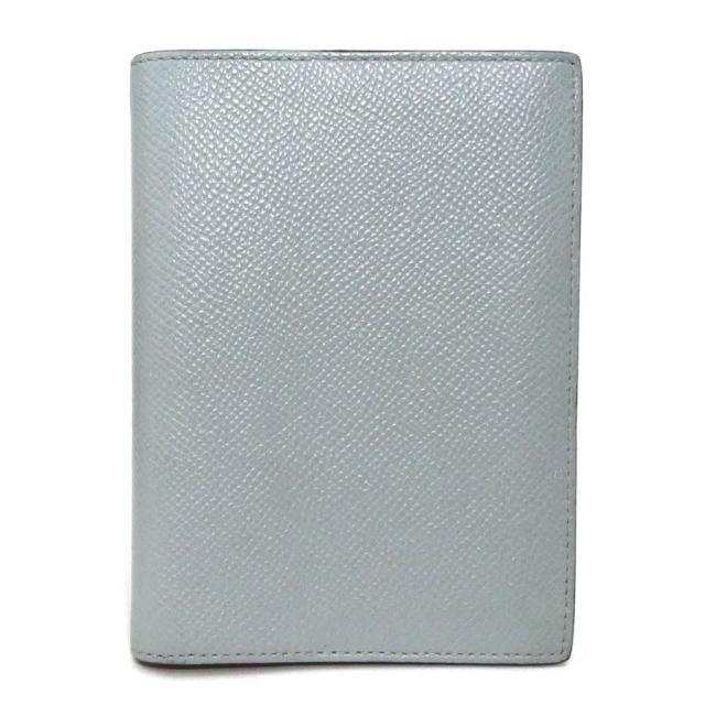 HERMES エルメス 手帳カバー グレー/レッドオレンジ 14055 ユニセックス【中古】 e60937