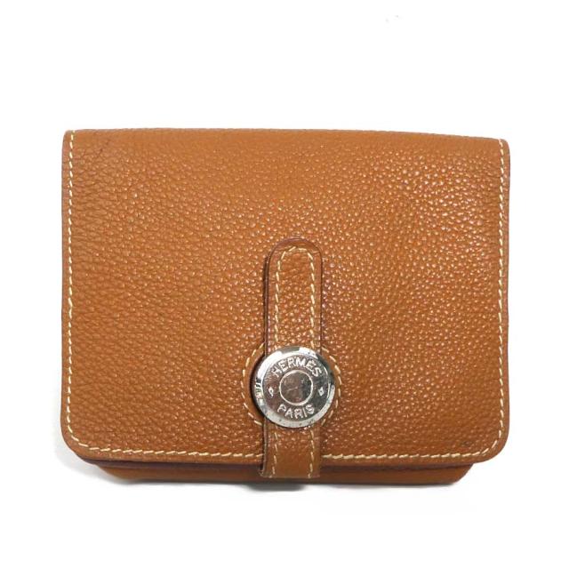 HERMES エルメス ドゴン ケース ブラウン 14057 ユニセックス【中古】 e60938g