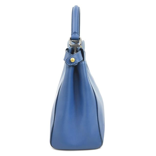 FENDI フェンディ ピーカブー ミディアム 8BN226-FZN ハンドバッグ ショルダーバッグ ブルー 14067 レディース【中古】 r10801a FENDI フェンディ ピーカブー ミディアム 8BN226-FZN ハンドバッグ