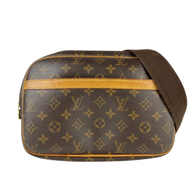 LOUIS VUITTON ルイ ヴィトン リポーターPM M45254 ショルダーバッグ ブラウン 14057 ユニセックス【中古】 z7130