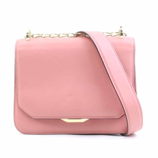 BVLGARI ブルガリ セルペンティ ヒプノティック ショルダーバッグ ピンク 14061 レディース【中古】 h31601a