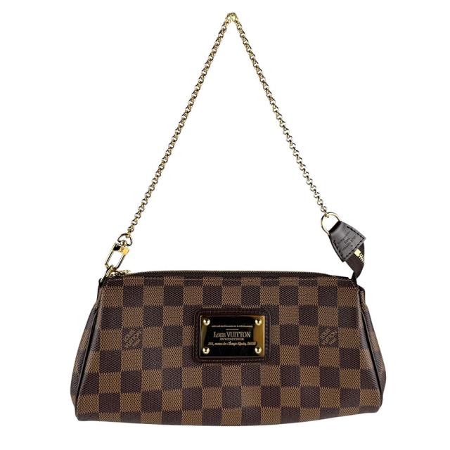 LOUIS VUITTON ルイ ヴィトン エヴァ N55213 ショルダーバッグ エベヌ 14057 レディース【中古】 z7207
