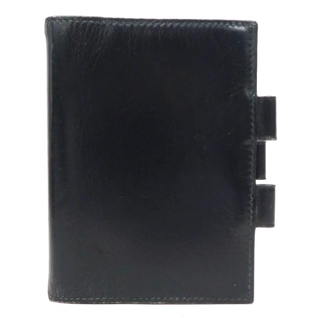 HERMES エルメス 手帳カバー ブラック 14054 ユニセックス【中古】 e60997a