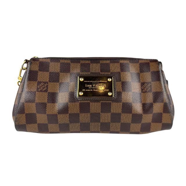 LOUIS VUITTON ルイ ヴィトン エヴァ N55213 ハンドバッグ エベヌ 14057 レディース【中古】 z7253