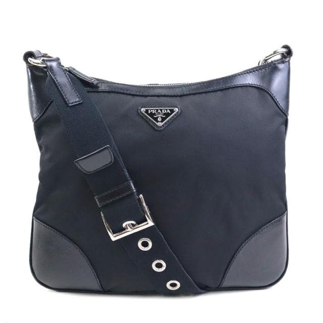 PRADA プラダ ショルダーバッグ ブラック 14054 ユニセックス【中古】 56414a