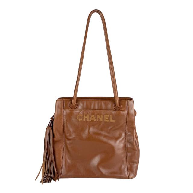 CHANEL シャネル ショルダーバッグ ブラウン 14057 レディース【中古】 z7335