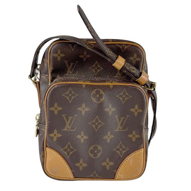 LOUIS VUITTON ルイ ヴィトン アマゾン M45236 ショルダーバッグ ブラウン 14057【中古】 z7396