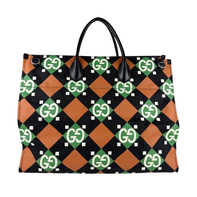 GUCCI グッチ 674302 ハンドバッグ ショルダーバッグ マルチカラー 14072 ユニセックス【中古】 z7376