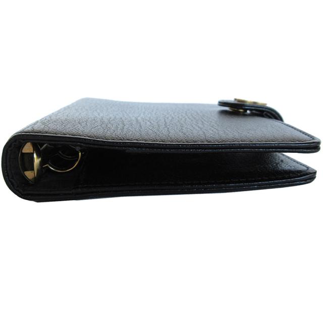 CHANEL シャネル ココマーク 手帳カバー ブラック/ゴールド 14054