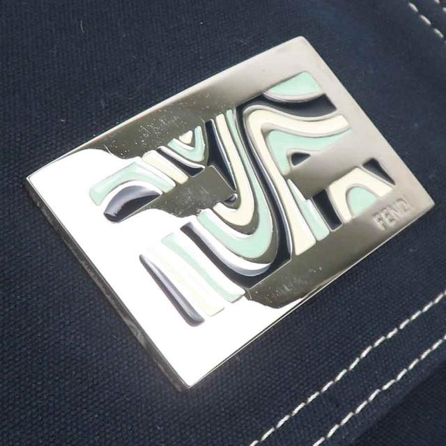 FENDI フェンディ ショルダーバッグ ネイビー 14066 レディース【中古