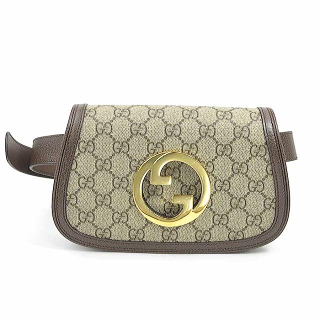 GUCCI グッチ ブロンディ 703607 ウエストバッグ ベルトバッグ ボディバッグ ブラウン 14057 ユニセックス【中古】 r10869a
