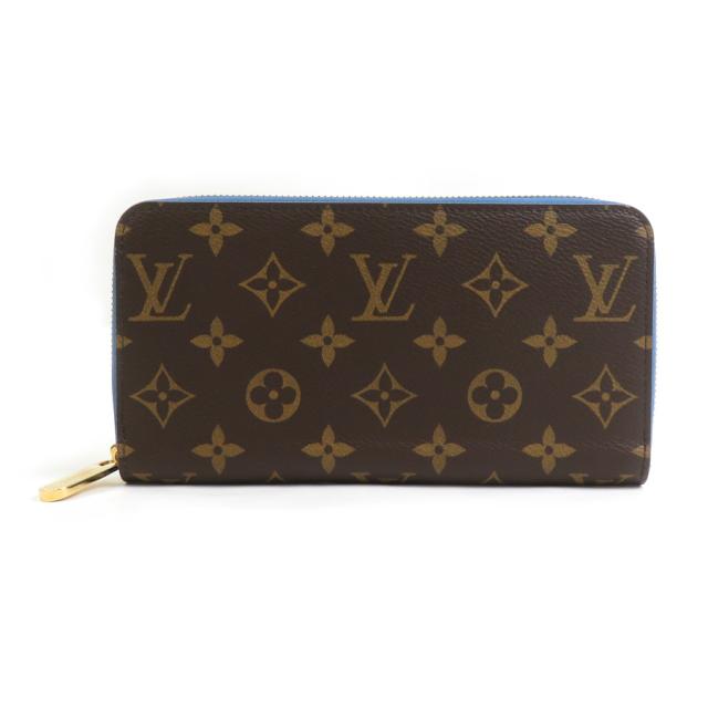 LOUIS VUITTON ルイ ヴィトン ジッピーウォレット M63894 ラウンドファスナー長財布 ブルージーン 14057 ユニセックス【中古】 56451g