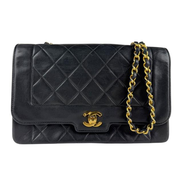 CHANEL シャネル ショルダーバッグ ブラック 14054 レディース【中古】 z7737