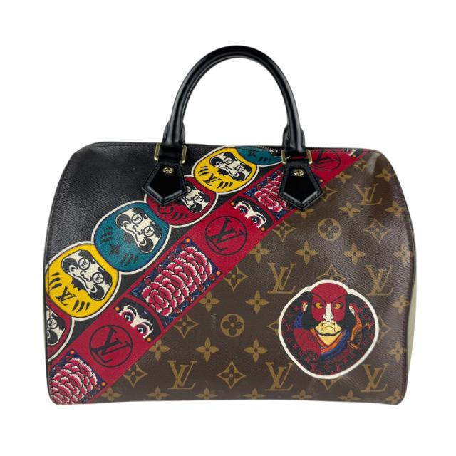 LOUIS VUITTON ルイ ヴィトン スピーディ30 モノグラム エピ ハンドバッグ マルチカラー 14072 レディース【中古】 z7709
