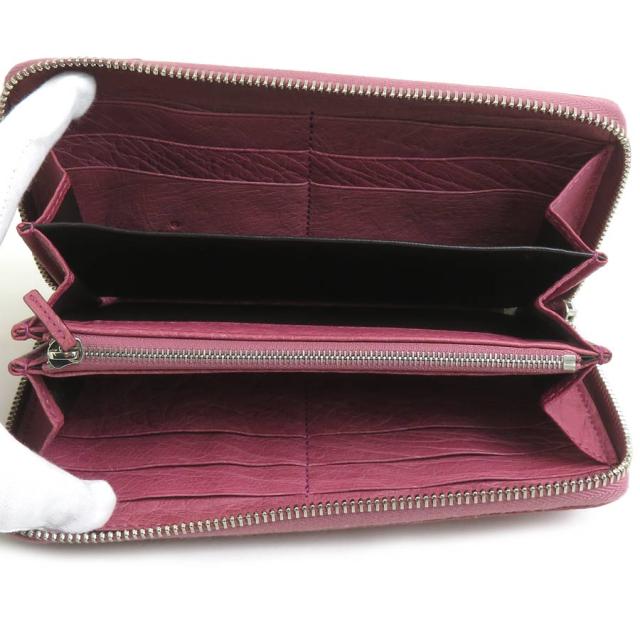 GUCCI グッチ 302005 ラウンドファスナー長財布 モーヴピンク 14061