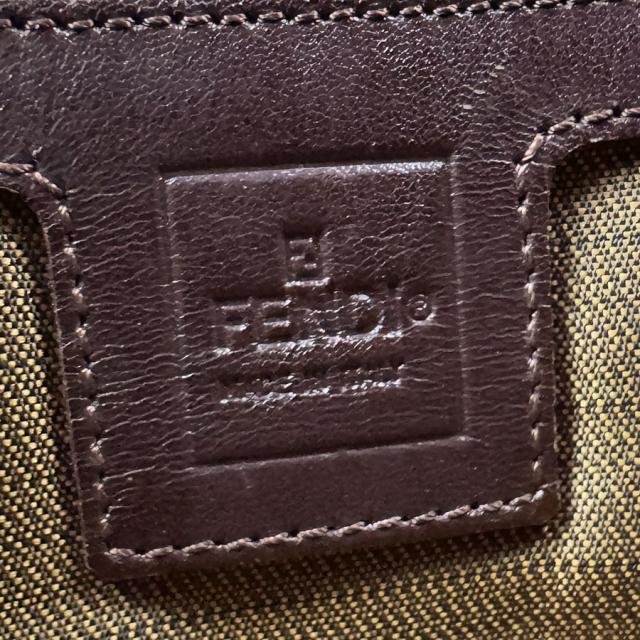 FENDI フェンディ ズッカ ショルダーバッグ ブラウン 14057 レディース