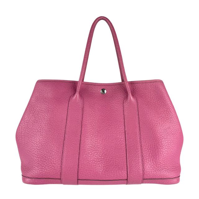 HERMES エルメス ガーデンパーティPM 36 ハンドバッグ トスカ 14064 レディース【中古】 z7822