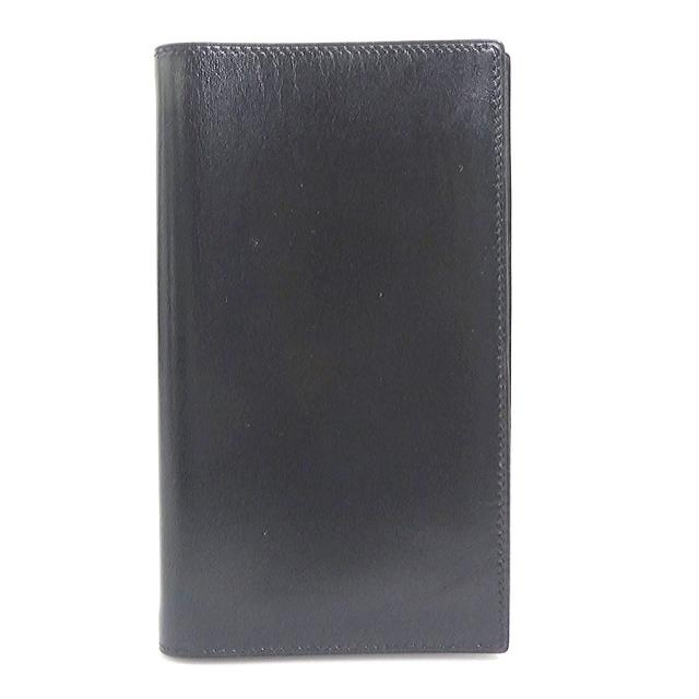 HERMES エルメス 手帳カバー ブラック 14054 ユニセックス【中古】 e61136a