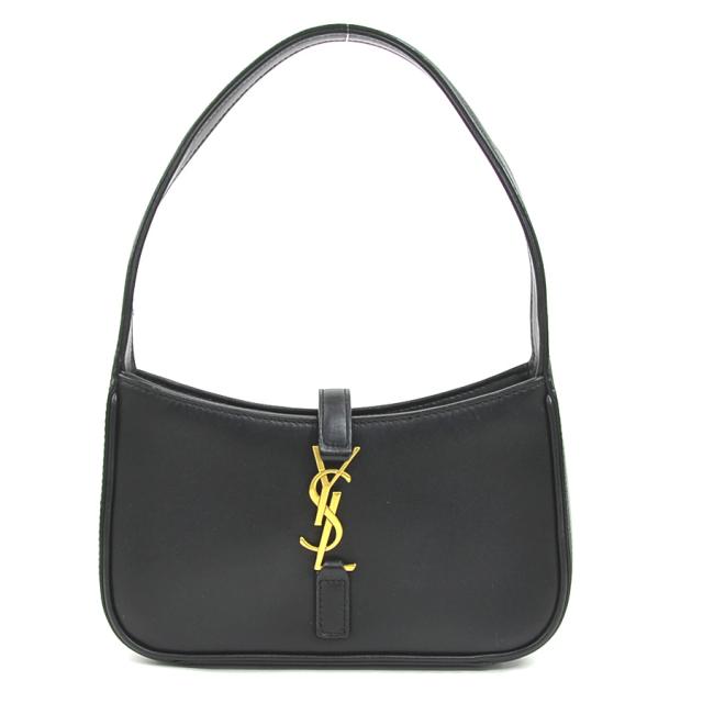 SAINT LAURENT サンローラン Le 5 A 7 710318 ハンドバッグ ブラック 14054 レディース【中古】 90214g
