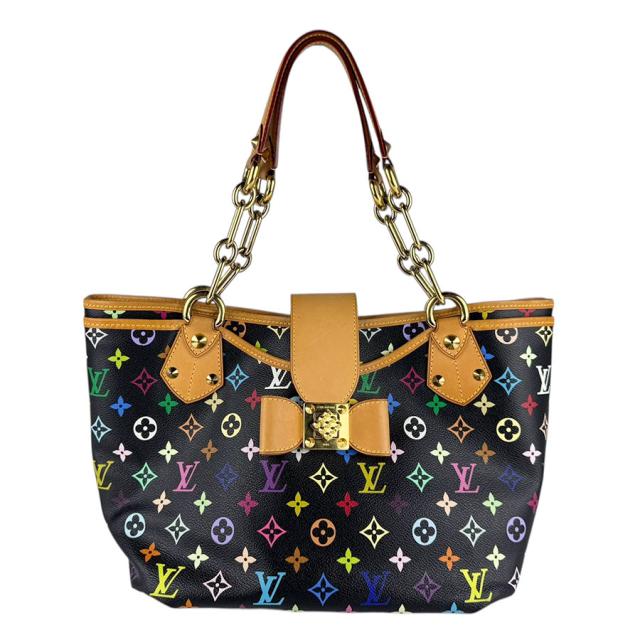 LOUIS VUITTON ルイ ヴィトン アニーGM モノグラムマルチカラー M40304 ショルダーバッグ ブラック 14054 レディース【中古】 z7896
